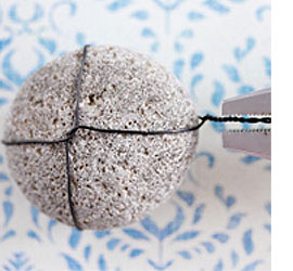 HOME DZINE Craft Ideas | Make weights for a tablecloth