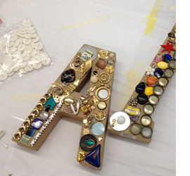 HOME DZINE Craft Ideas | Create embellished letters