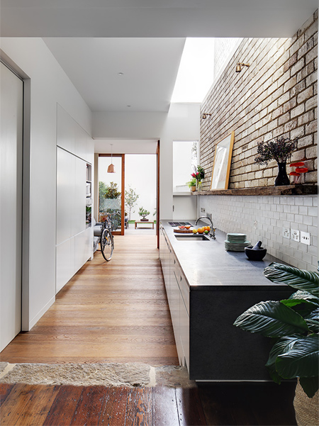 HOME DZINE Kitchen | Kitchen goes from dark and dingy to light and mod