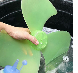 HOME DZINE | How to clean a ceiling or room fan