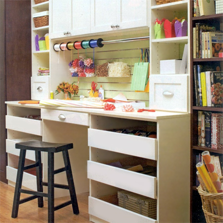 HOME DZINE Craft Ideas | Organize your craft or hobby space