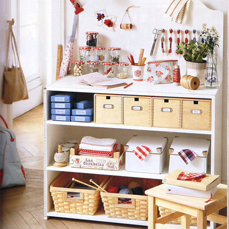 HOME DZINE Craft Ideas | Organize your craft or hobby space