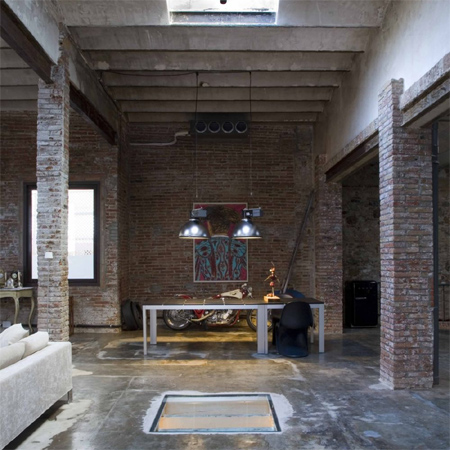 HOME DZINE Home Decor | Modern facebrick interiors