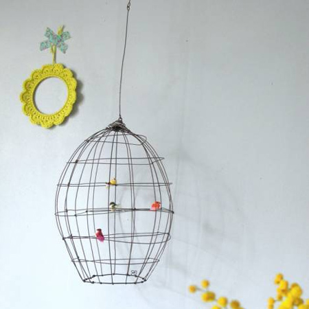 HOME DZINE Craft Ideas | Crafty ideas to use wire for home decor projects