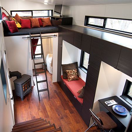 HOME DZINE Green Living | Living off-the-grid in a DIY home