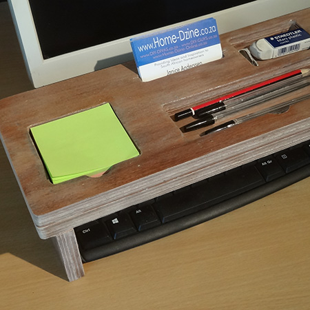 HOME DZINE Home DIY | Make a handy computer keypad holder