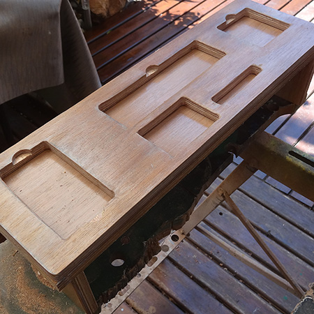 HOME DZINE Home DIY | Make a handy computer keypad holder