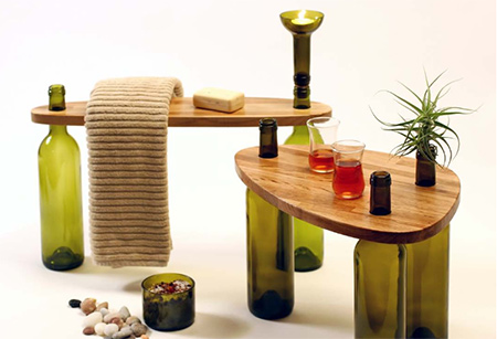 HOME DZINE Craft Ideas | Divinus... A table made from reycled materials