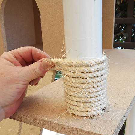 HOME DZINE Home DIY | How to make a cat play stand