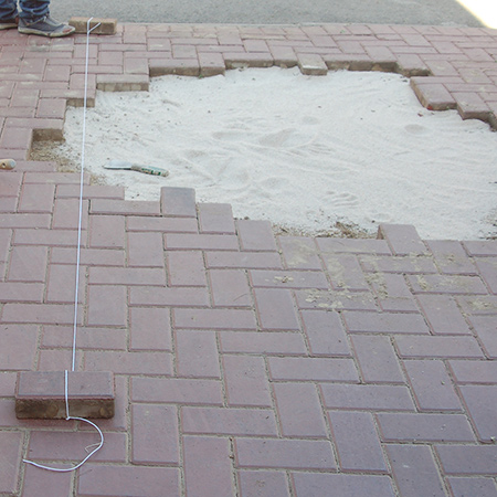 HOME DZINE Home Improvement | Repair dips and bumps in paving or driveway