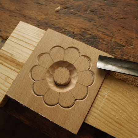 HOME DZINE Craft Ideas | Easy steps to carving flowers