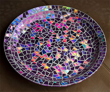 HOME DZINE Craft Ideas | Use old CDs to make unique Wall Art