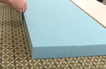 HOME DZINE Craft Ideas | How to make a simple Box Cushion
