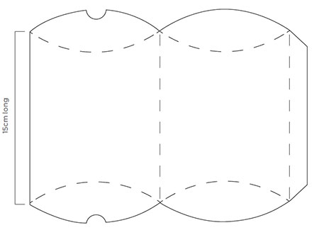 Make Christmas Gift Boxes with Coloured or Printed Card