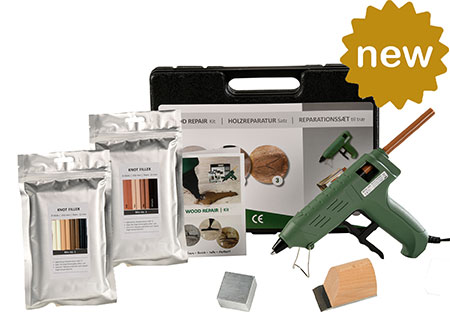 Dealing with Knots, Cracks and Splits in Pine