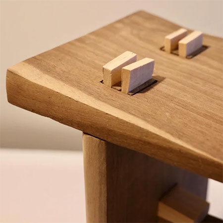 Make A Japanese Stool With Hand Tools