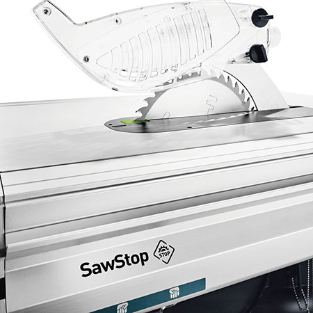 Festool introduces the first table saw with SawStop Technology