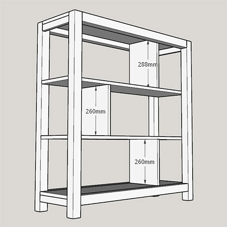 How To Make This Quick And Easy Bookcase