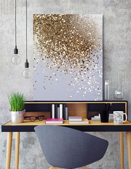 Craft and Decor Ideas using Glitter