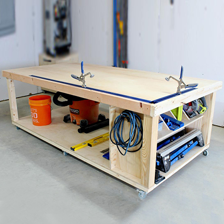 7 Free Cool Kreg Storage Projects Plans for your Workshop – Difficulty ...
