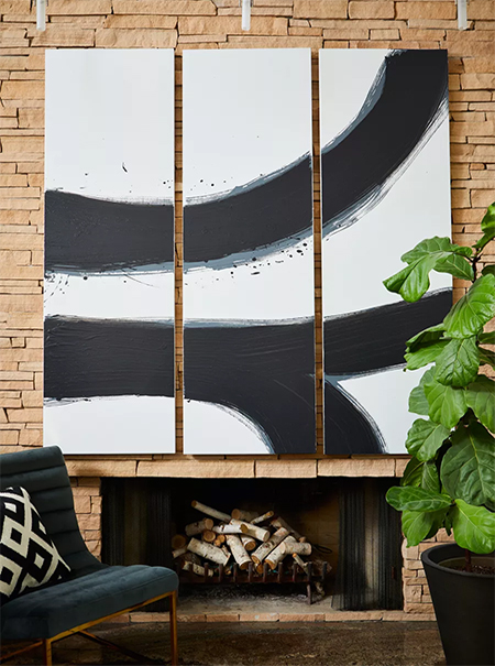 DIY Large Format Art for a Home