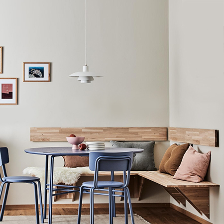 DIY Corner Bench Dining Seating Area