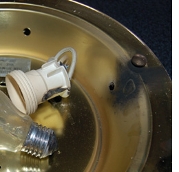 Install New Light In Mobile Home Ceiling