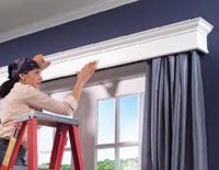 HOME DZINE Home DIY | Do-it-yourself Window Cornice