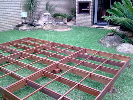 HOME DZINE Garden | Install a deck in a weekend