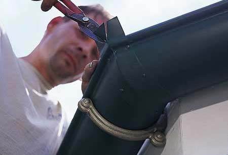 HOME DZINE Home Improvement | Install DIY gutters